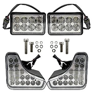 7251341 7138040 Front + Rear Complete LED Light Kit, Compatible with Bobcat Loader A770 S450 S510 S530 S550 S570 S590 S595 S630 S650 S740 S750 S770 S850 T450 T550 T590 T630 T650 T750 T770 T870