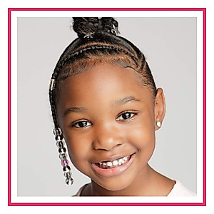 Just For Me Natural Hair Milk Smoothing Edges Creme, Tames Edges & Adds Shine, With Coconut Milk, Shea Butter, Vitamin E & Sunflower Oil, 6 Ounce