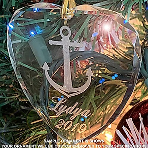 LaserGram Christmas Ornament, Barrel Racer, Personalized Engraving Included (Heart Shape)