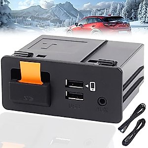Dasbecan TK78-66-9U0C Mazda Apple Carplay Android Auto Retrofit Kit Compatible with Mazda 2 3 6 CX3 CX5 CX9 MX5 Miata 2014-2020 Adapter Interface Port MZD Connect System 00008FZ34 (2024 New Upgraded)