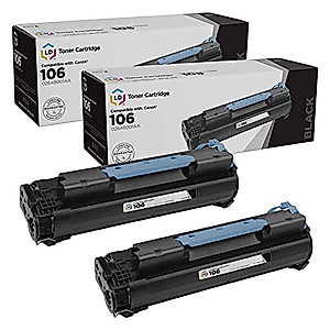 LD Compatible Toner Cartridge Replacement for Canon 106 0264B001AA (Black, 2-Pack)