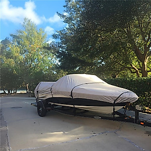 SBU Boat Cover Compatible for Regal 1900 BR/1900 FASTRAC BOWRIDER W/SWPF 2010-2015