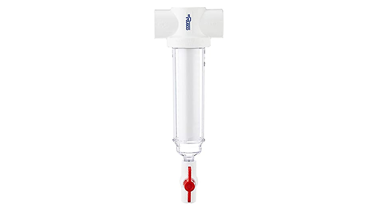Rusco 1-1/2-250-F Polyester Spin-Down Filter System White