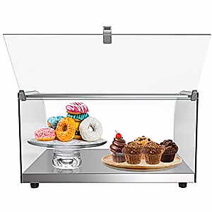 KoolMore DC-1C Bakery Display Case, 0.88 Cu. Ft - 1 Shelves, Clear