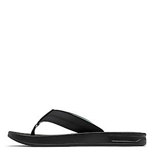 Columbia Women's Tidal Ray PFG Flip Sport Sandal, Black/Icy Morn, 12