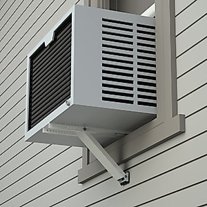 Wintcomfort Window Air Conditioner Bracket, Heavy Duty Support Bracket, Up to 165 lbs, Universal to Fit 5,000 to 22,000 BTU AC Units