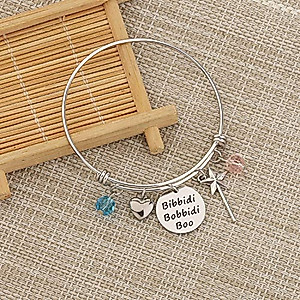 SEIRAA Princess Inspired Bracelet Fables and Fairytale Gift Bibbidi Bobbidi Boo Bracelet Fairy Tale Jewelry (Bracelet)