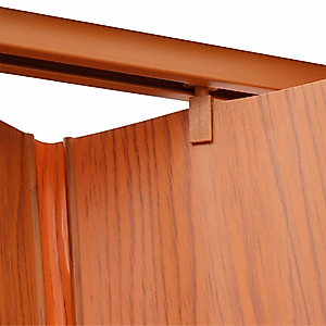 LTL Home Products VS3280FL Via Accordion Folding Door, 24-36 x 80 Inches, Fruitwood