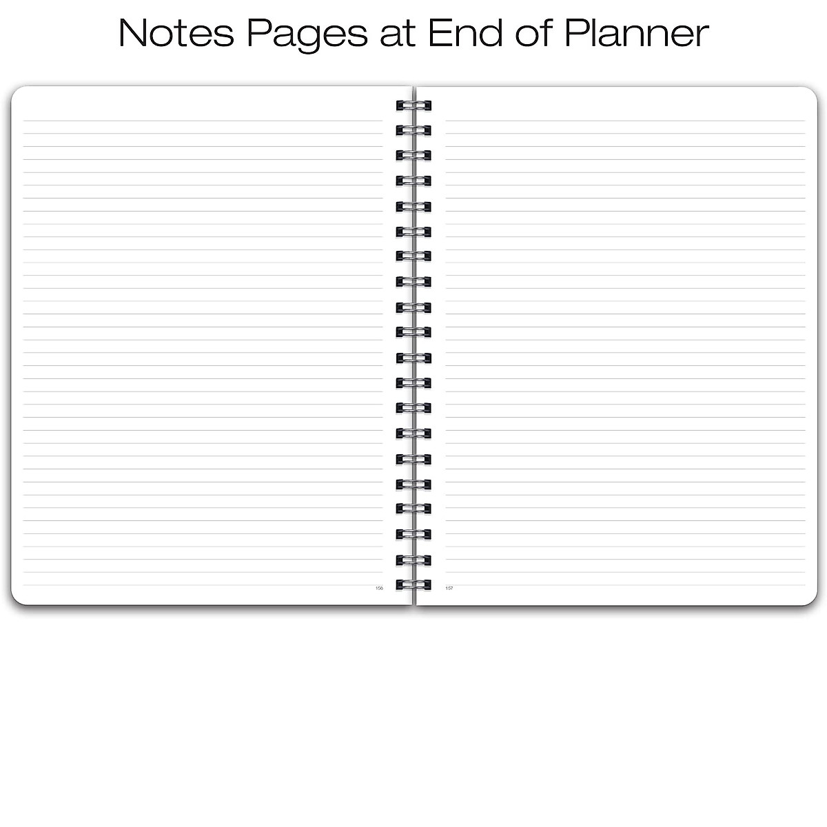 2023 Planner 8.5"x11" Monthly & Weekly - 14 Months (November 2022 Through December 2023) - Professional, Simple, Easy-to-Use Design. Black Vinyl Cover for Extra Protection