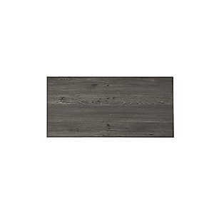 Atlas Desk (Walnut), Barricks Utility Table with Laminate Top & Steel Legs Table, Utility, 24X47, Simplistic Iron Frame Dining Table Teak Color