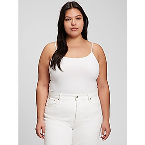 GAP Womens Scoopneck Layering Cami Shirt, Multi, Large US