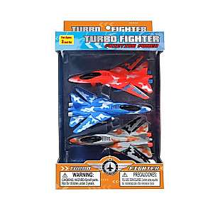 Mozlly Combat F 22 Toy Plane Set – Friction-Powered Kids Fighter Jet Toy Bundle Camouflage Toy Airplanes for Boys & Girls – Pull Back Air Force One Toy Military Jet Model Plane Set of 3