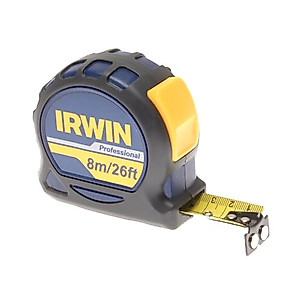 Irwin 10507795 8m/ 26ft Professional Carded Pocket Tape