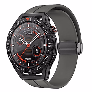 Strap Compatible for Huawei Watch Gt 3 se/Gt 2/3 46mm/Watch 3 Pro/Honor Watch SE Smartwatch Replacement Bands 22mm Silicone Sport Band, for huawei watch GT 3 SE, Silicone, No Gemstone