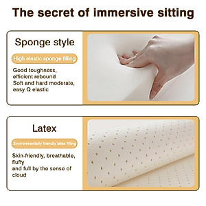 YASHFU Armless Leather Wide Office Desk Chair with Wheels: Cute Criss Cross Chair with Wheels, Leather Comfy Adjustable Swivel Computer Task Chairs for Home, Office,Make Up,Bed Room (Beige)