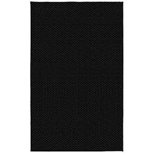 Garland Rug Medallion Area Rug, 9-Feet by 12-Feet, Black