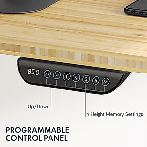 FLEXISPOT 3 Stages Dual Motor Electric Standing Desk 55x28 Inches Whole-Piece Desk Board Height Adjustable Desk Electric Stand Up Desk Sit Stand Desk(White Frame + White Desktop)