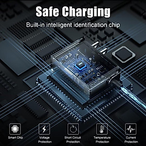 for Philips One Blade A00390 Power Cord, Charger for Norelco Oneblade QP2520 QP2510 QP2515 QP2525, Replacement Phillips Razor MG3740, QP2620, MG5720 Charging Cable (Brush, Ndicator Ligh)