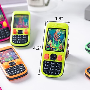 Handheld Water Game- (24 Pieces) Water Ring Games for Kids-Treasure Box Prizes- Birthday Return Gifts-Pinata Goodie Bag Stuffers-Party Favor Packs-School Classroom Reward Prizes Bulk-4.2"