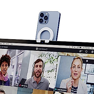 Capstone Continuity Camera Mount for MacBook Laptops | Works with iPhone 12, 13 & 14 Using iOS 16 | for Mac OS Ventura or Later