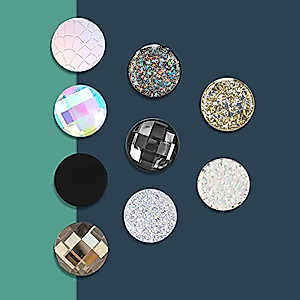 Case-Mate - Minis - Phone Grip - Cell Phone Holder - Suction Cup Cell Phone Stand [Removable For Wireless Charging] For iPhone 14 Pro Max/ 13 Pro Max/ 12 Pro Max/ S23 Ultra/ Pixel 7 - Twinkle Stardust