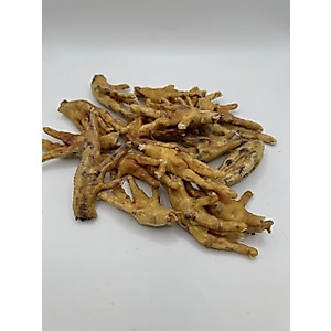 Penny Pet's Chicken Feet - Hand-Made in USA, No Nails Only, Made by Penny's Kitchen, Glucosamine Rich for Joint Health, High Protein Crunchy Snack for All Dogs (10 Pack)