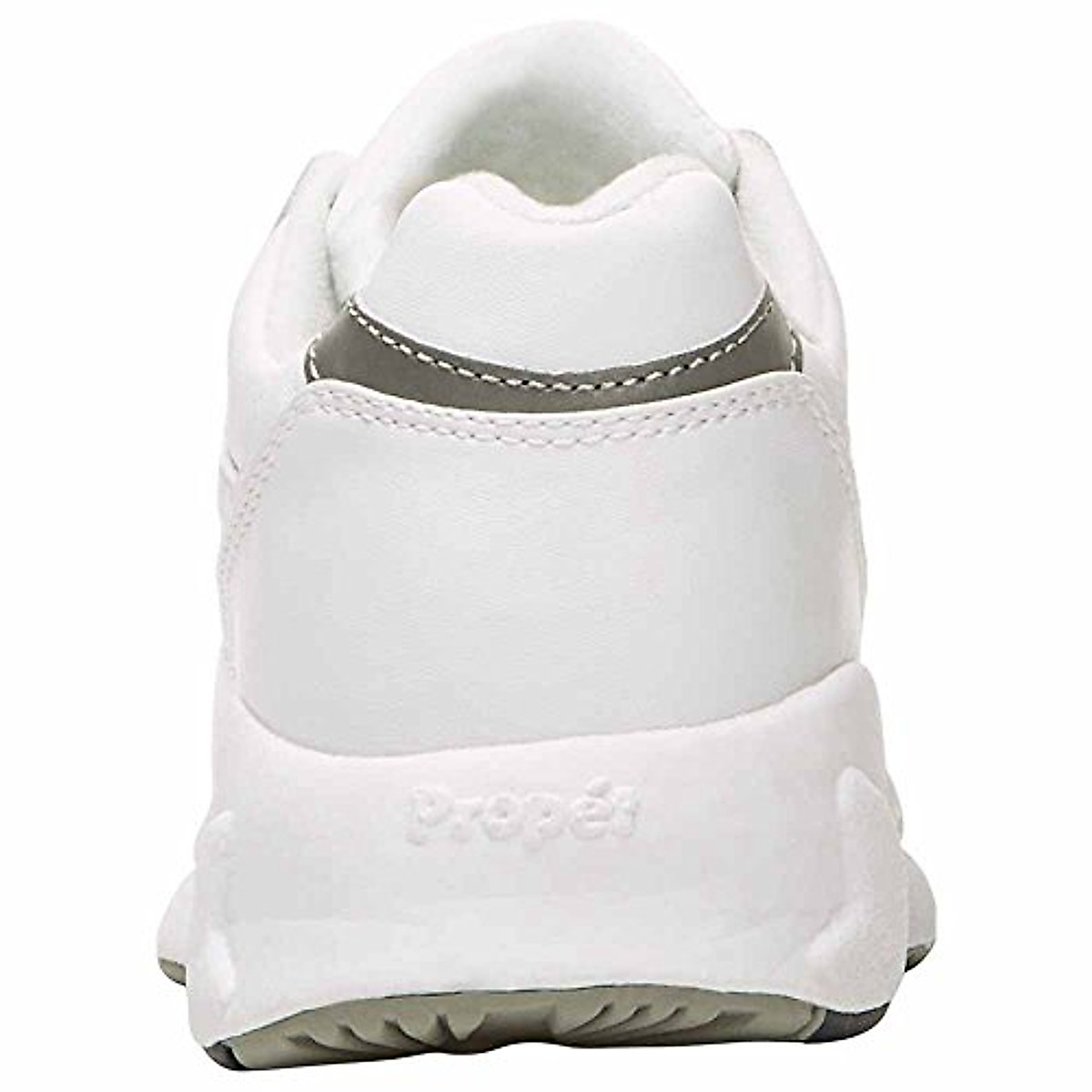 Propét Womens Stability Walker Sneaker, White, 11 X-Wide US