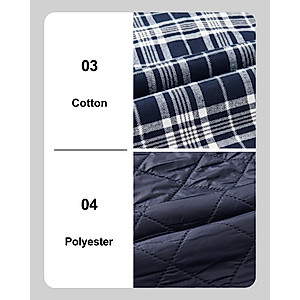 MAGCOMSEN Men's Flannel Shirt Jacket with Hood for Men Long Sleeve Hoodie Jacket Flannel Lined Plaid Button Down Shirts Casual Unisex Jacket