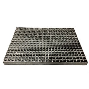 Fiberglass Molded Pit Grating 36" x 25.75", Gray