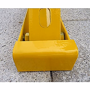 Triangular Folding Parking Barrier,Removable Parking Space Lock,Manual Parking Blocker for Lane Interception Parking