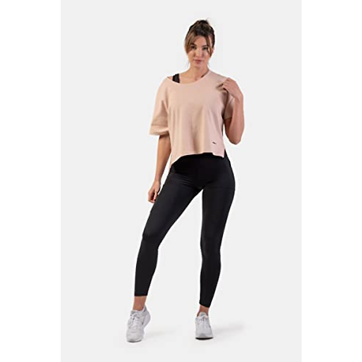 NEBBIA Active High-Waist Smart Pocket Leggings 402 Black