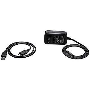 Amazon Basics USB 3.0, 10 Port HUB With AC Adapter, Black