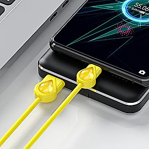 BGNTBUK Extension Cord 1m 3A Silicone Data Cable Mobile Phone Color Fast Charging Line Liquid Soft Plastic Flash Charging Cable Dc97-16782a