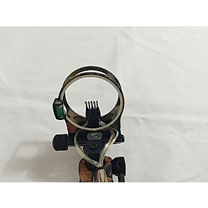 JIEXI HWYP Archery Sights Compound Bow Sights 5 Pins Bow Sights 0.019" Micro Adjust Pack of 1 (camo)