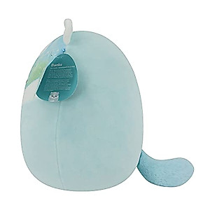 Squishmallows 12-Inch Banks Blue Badger - Medium-Sized Ultrasoft Official Kelly Toy Plush