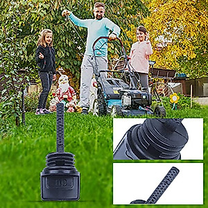 3 Pack Oil Filler Dipstick for Honda GX160 GX200 GX120 GX140 GX110 Engine Generator Lawnmower 15600-ZE1-003, ADEFOL Oil Filler Cap Compatible with Stens 125-692