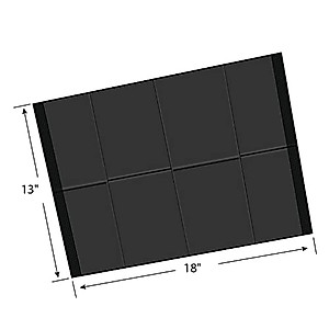 Adenna BIB740BK  Dental Bibs/Lap Cloths, Black (Box of 500) - BIB740BK