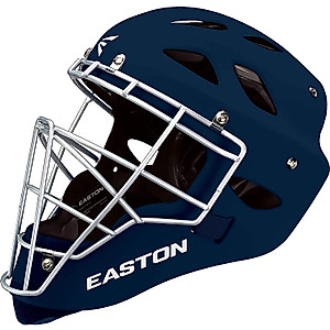 Easton Rival Catcher's Helmet, Navy, Large