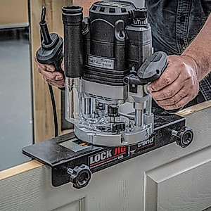 Trend T8 1/2 Inch Dual-Mode Plunge Workshop Router, Engineered for Hand-held and Router Table Use, 3-1/4 HP, 15 Amp, U*T8EK