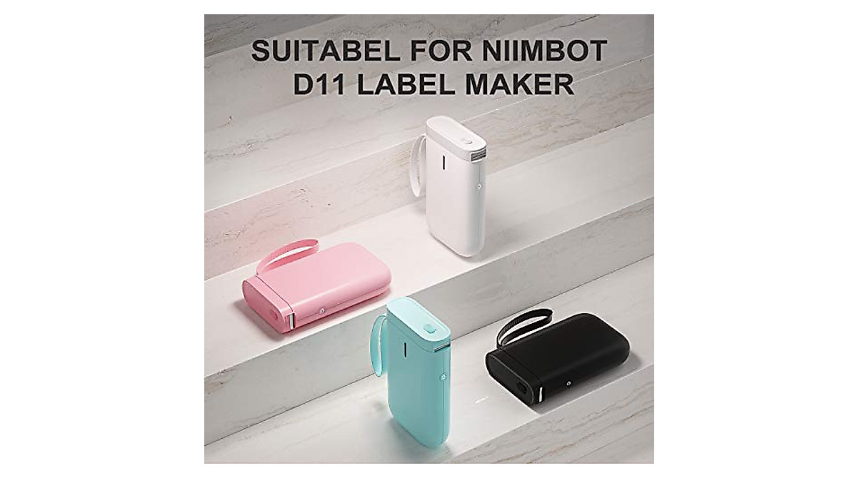 NIIMBOT D11/D110/D101 Cable Label Maker Tape 0.49"x4.29" - 65 Count