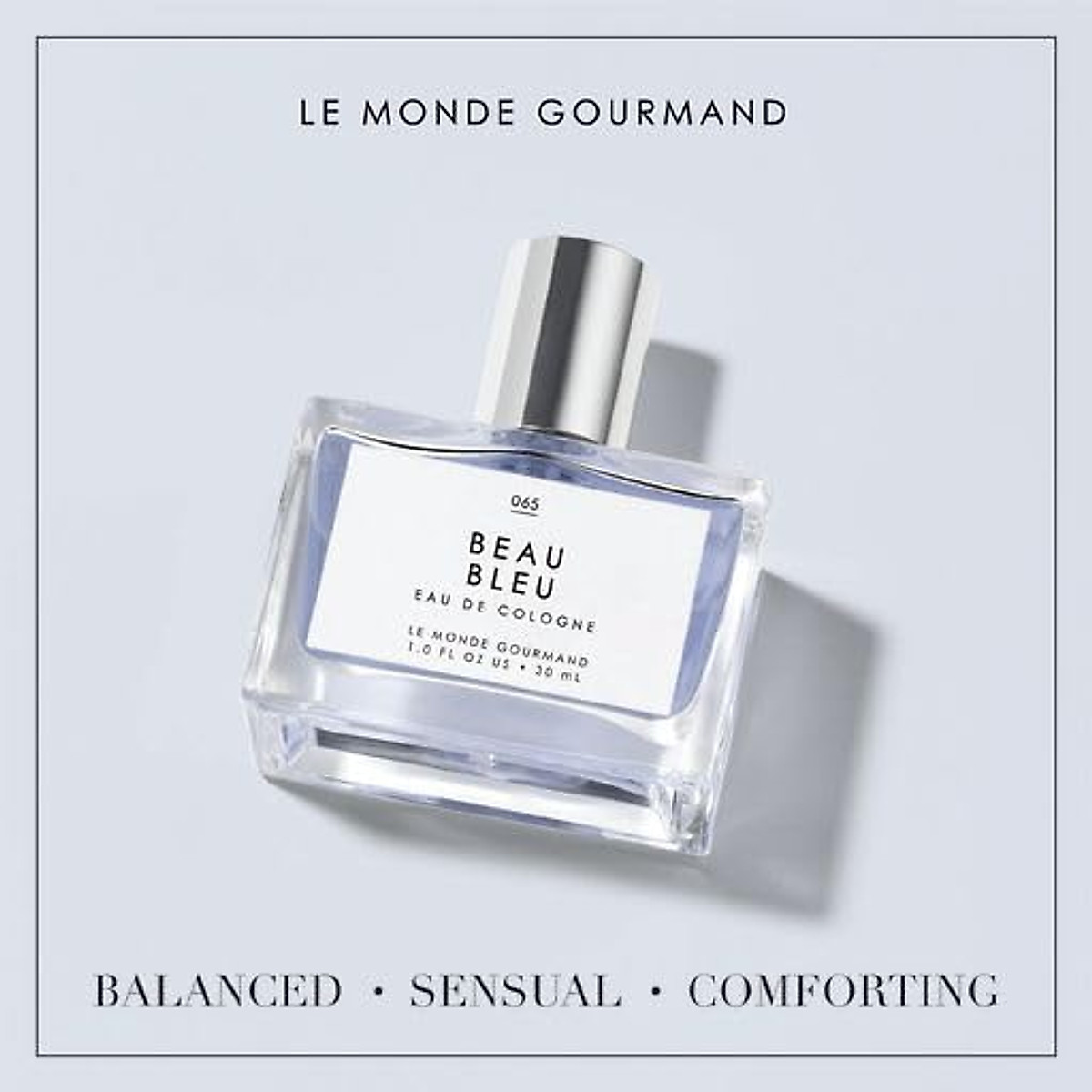 Le Monde Gourmand Beau Bleu Eau de Cologne - 1 fl oz (30 ml) - Woody, Citrus, Musk, Spicy Fragrance Notes