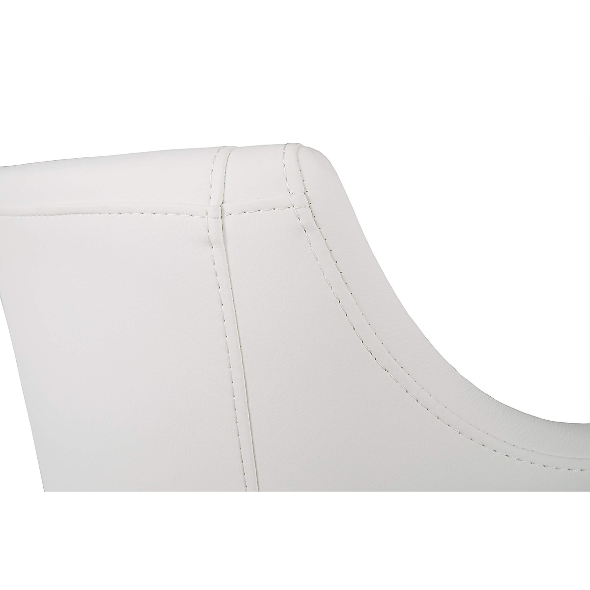 Signature Design by Ashley Baraga Contemporary Adjustable Swivel Home Office Desk Chair, White