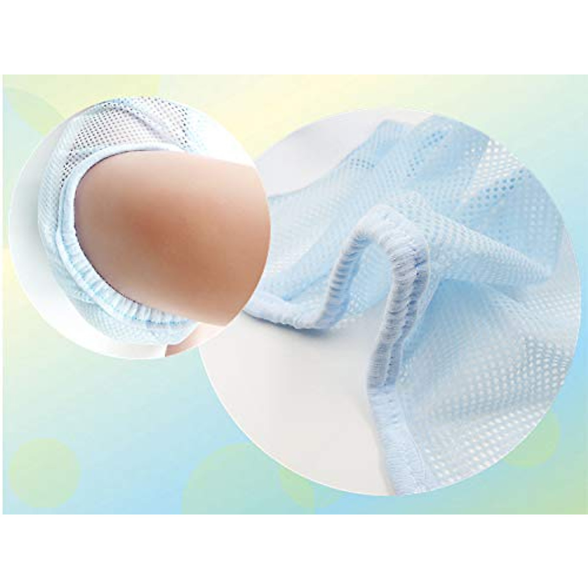 WOIWO 3 PCS Baby Learning Pants Mesh Diaper Pants Breathable To Wash Newborn Diaper Bag Cover Baby Diaper Bag