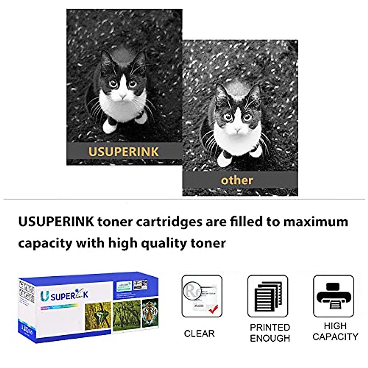 USUPERINK Compatible Drum Unit Replacement for Brother DR620 DR-620 to use with HL-5370DW MFC-8370 DCP-8060 DCP-8080DN DCP-8085DN DCP-8065DN MFC-8480DN HL-5340D DCP-8050DN(Black, 1 Pack)