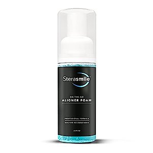 Sterasmile™ On The Go Foam Whitening Solution Aligner Cleaner by Steraligner®