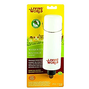 Living World Guinea Pig Bottle, 16-Ounce, with hanger
