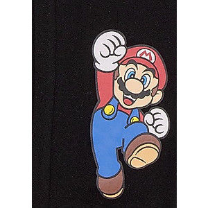 Nintendo Super Mario Bros Boys 2-Piece Set - Holiday Sweatshirt & Jogger Pants 2-Pack Bundle Set for Kids and Toddlers (Size 10-12, Green)