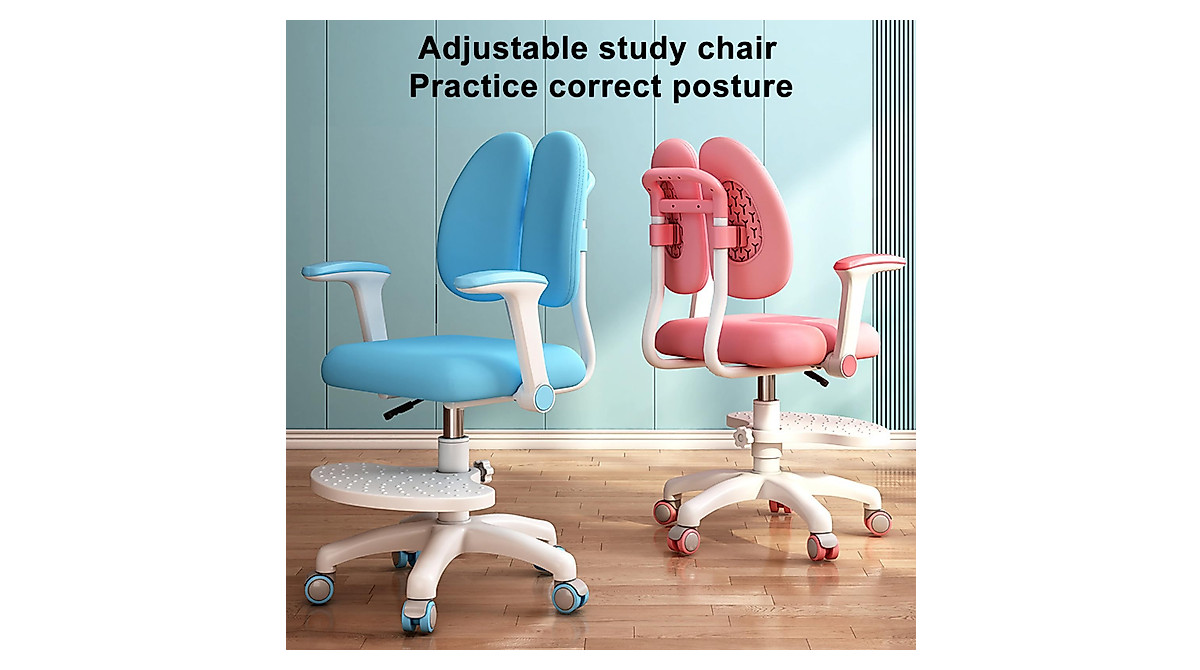 Ergonomic Kids Desk Chair - Adjustable & Comfortable