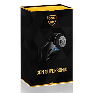 GDM Supersonic Bluetooth Motorcycle Headset
