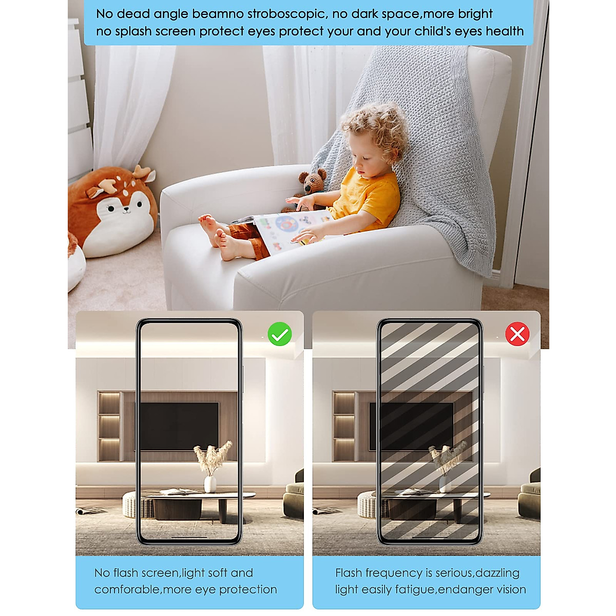 GEPLAD UL Listed 6-Pack 3 Way Light Bulbs 30 70 100W Soft White 3000K Equivalent,A19 Three Way Light Bulb with E26 Medium Base